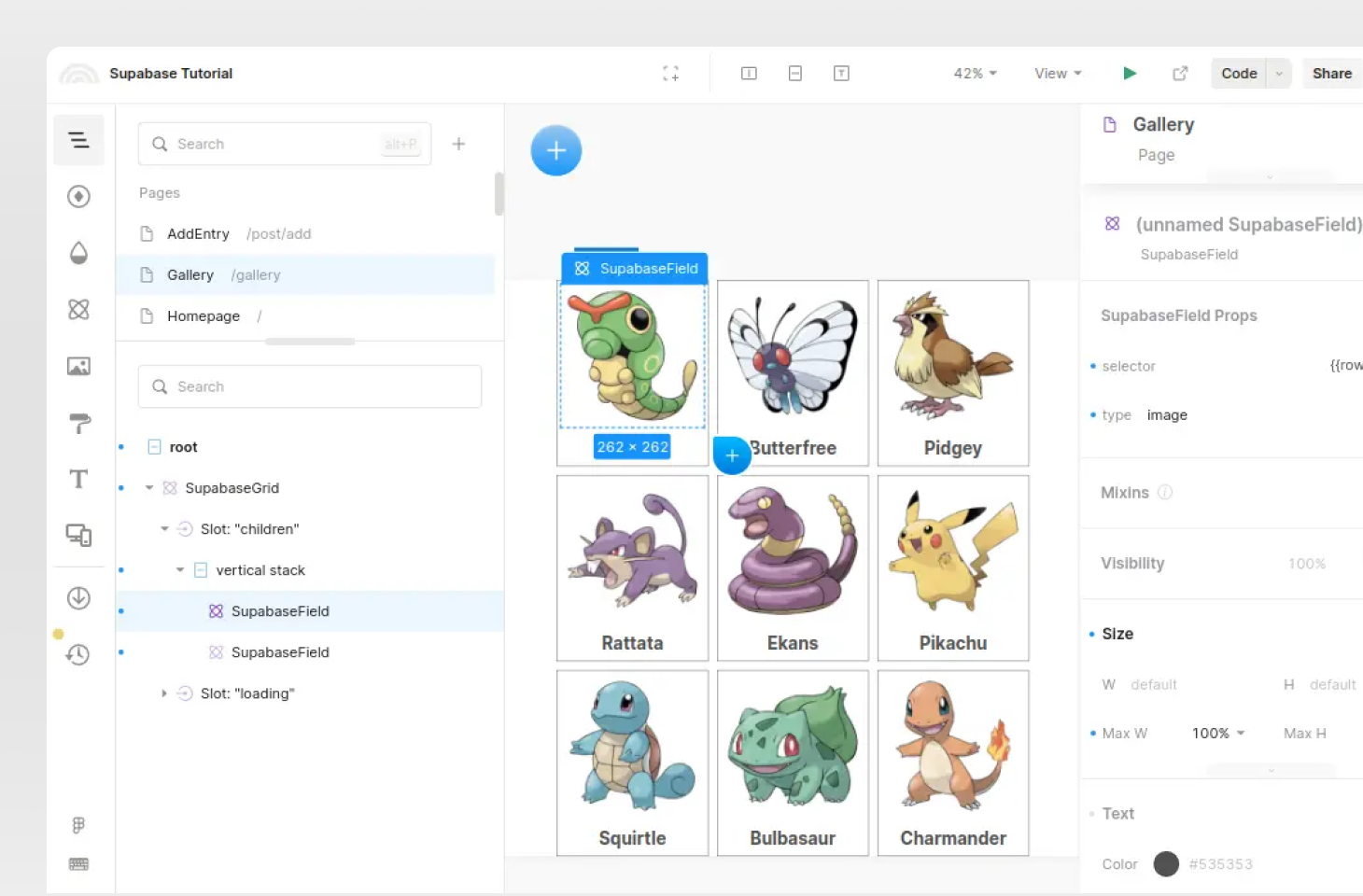 Plasmic | Works With Supabase