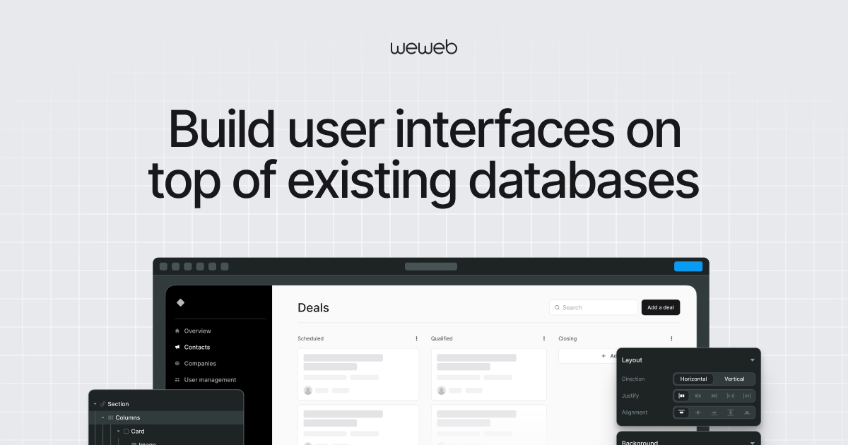WeWeb | Works With Supabase